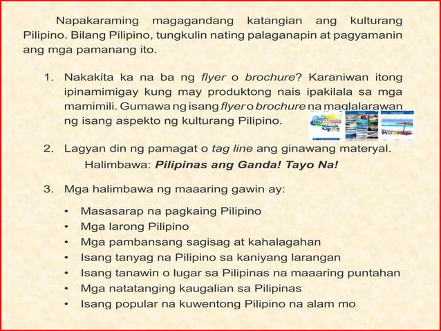 ESP 4 PPT Q3 - Aralin 1 Kultura ng Ating Lahi, Ating Pahalagahan.pptx