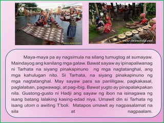 ESP 4 PPT Q3 - Aralin 4 Kultura ng mga Pangkat Etniko, Mahalagang ...