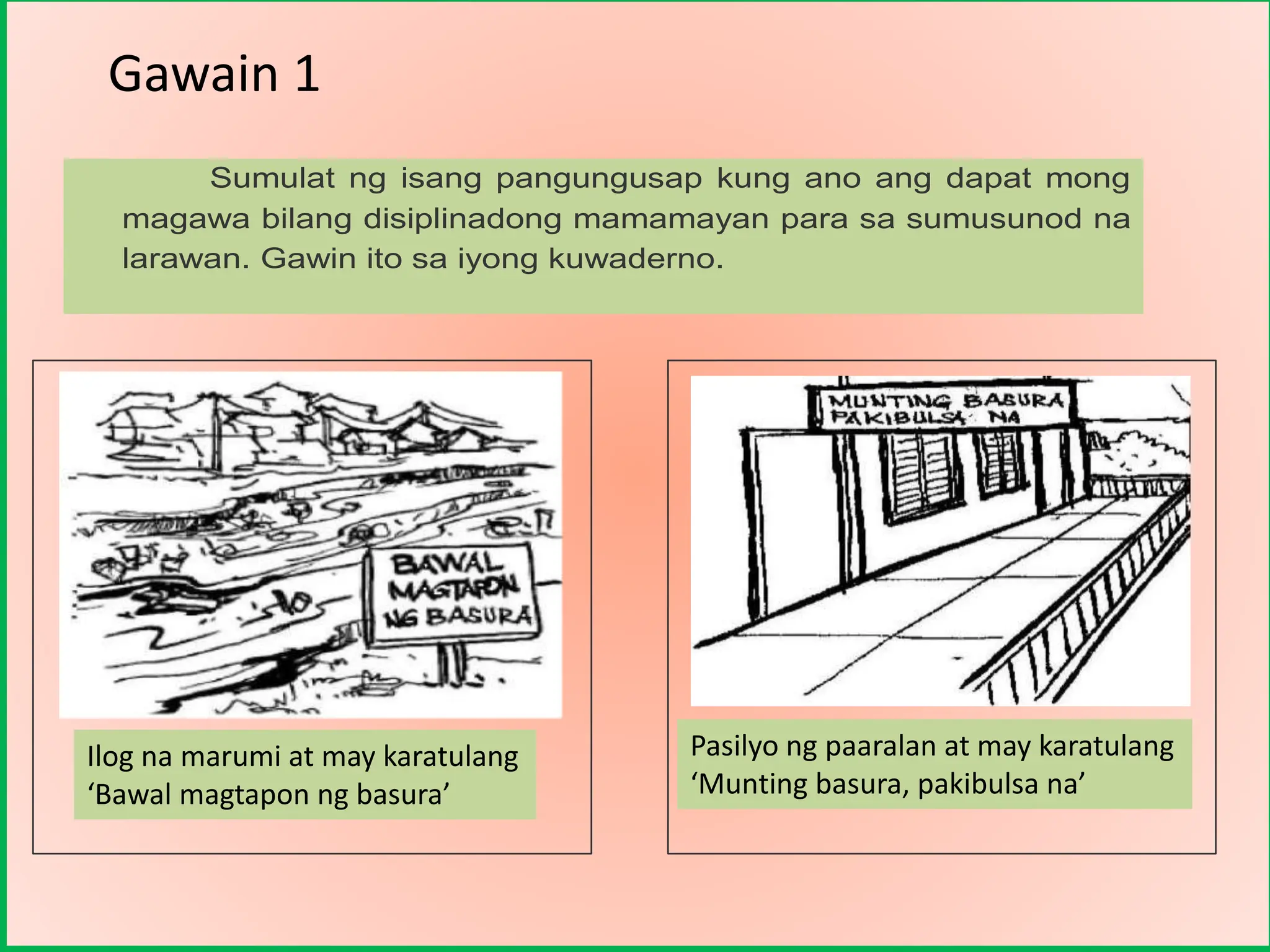 ESP 4 PPT Q3 - Aralin 5 Sariling Disiplina sa Pagsunod sa mga Batas.pptx
