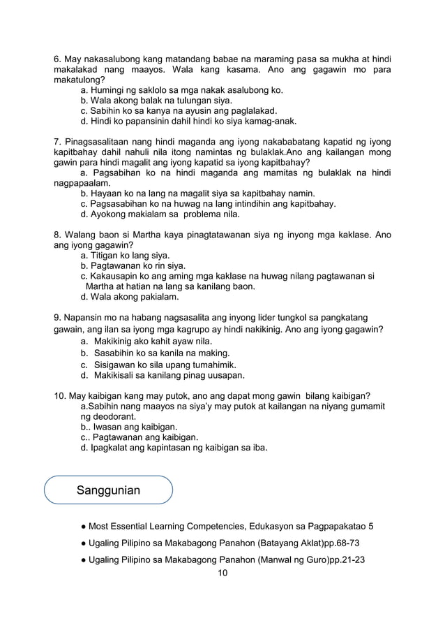 ESP5-Q2-W2.docx- self learning kit for elementary | DOCX