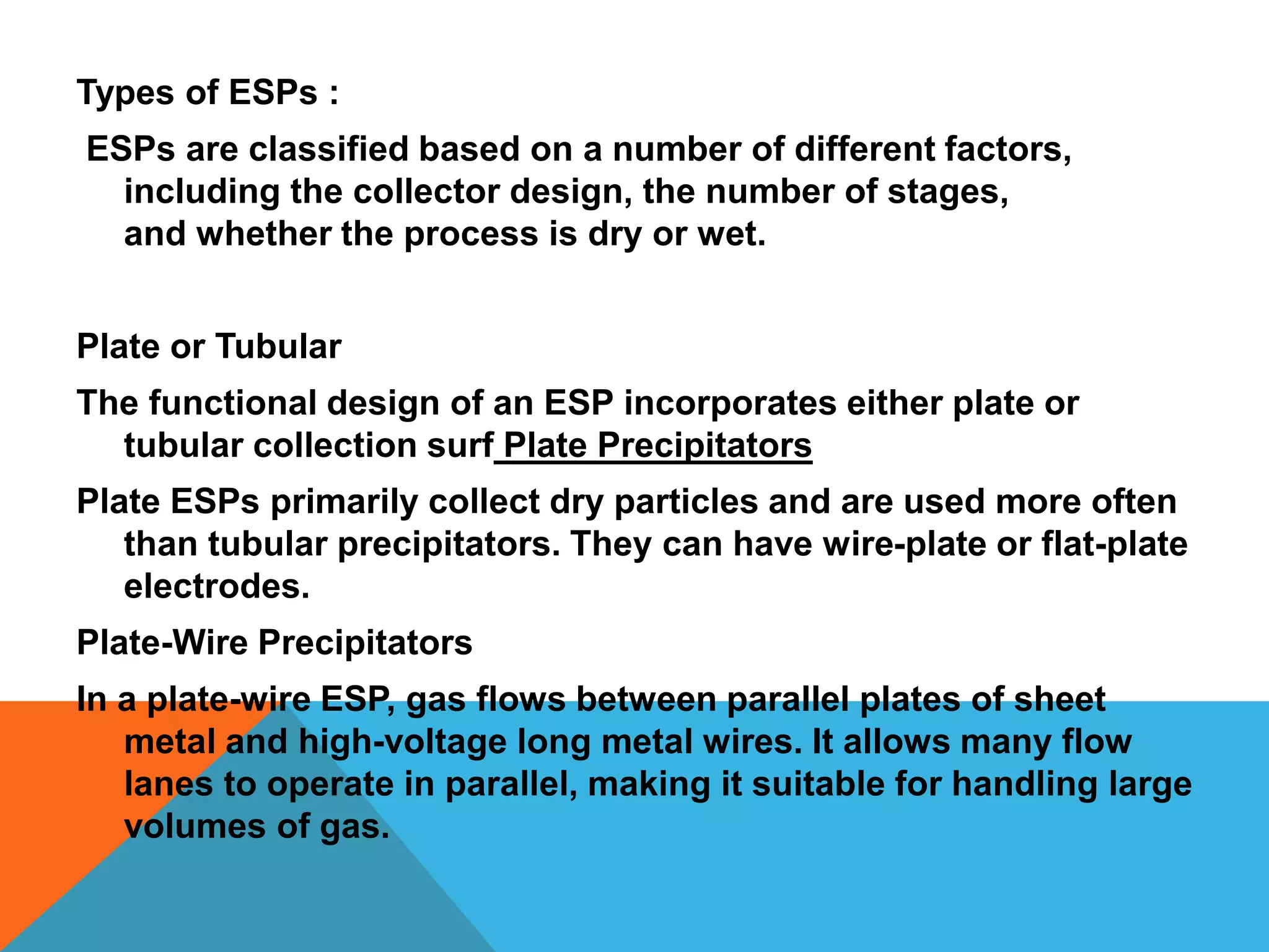 ELECTROSTATIC PRECIPITATOR | PPTX
