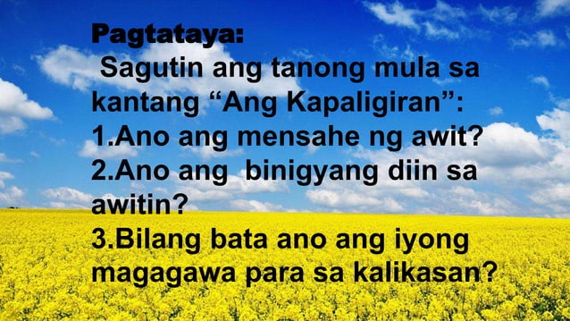 ESP 5 PPT Q3 W5 Day 1-5 - Nakapagpapakita Ng Magagandang Halimbawa Ng Pagiging Responsableng ...