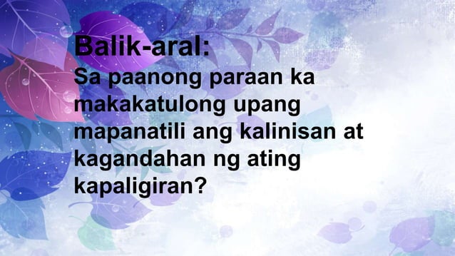 ESP 5 PPT Q3 W5 Day 1-5 - Nakapagpapakita Ng Magagandang Halimbawa Ng Pagiging Responsableng ...