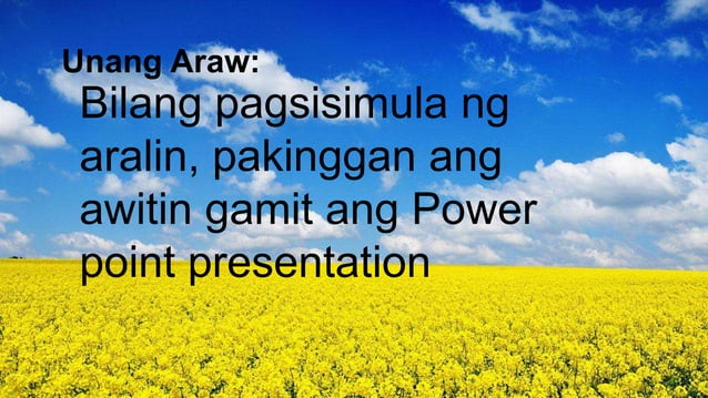 ESP 5 PPT Q3 W5 Day 1-5 - Nakapagpapakita Ng Magagandang Halimbawa Ng Pagiging Responsableng ...