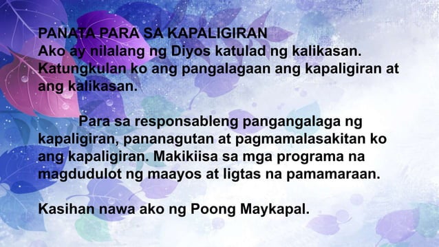 ESP 5 PPT Q3 W5 Day 1-5 - Nakapagpapakita Ng Magagandang Halimbawa Ng Pagiging Responsableng ...