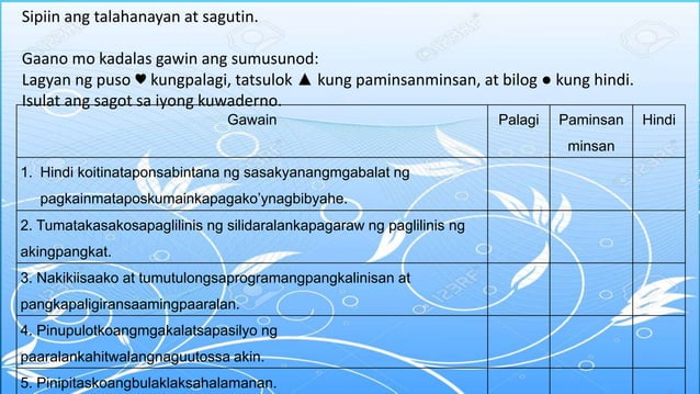 ESP 5 PPT Q3 W5 Day 1-5 - Nakapagpapakita Ng Magagandang Halimbawa Ng Pagiging Responsableng ...