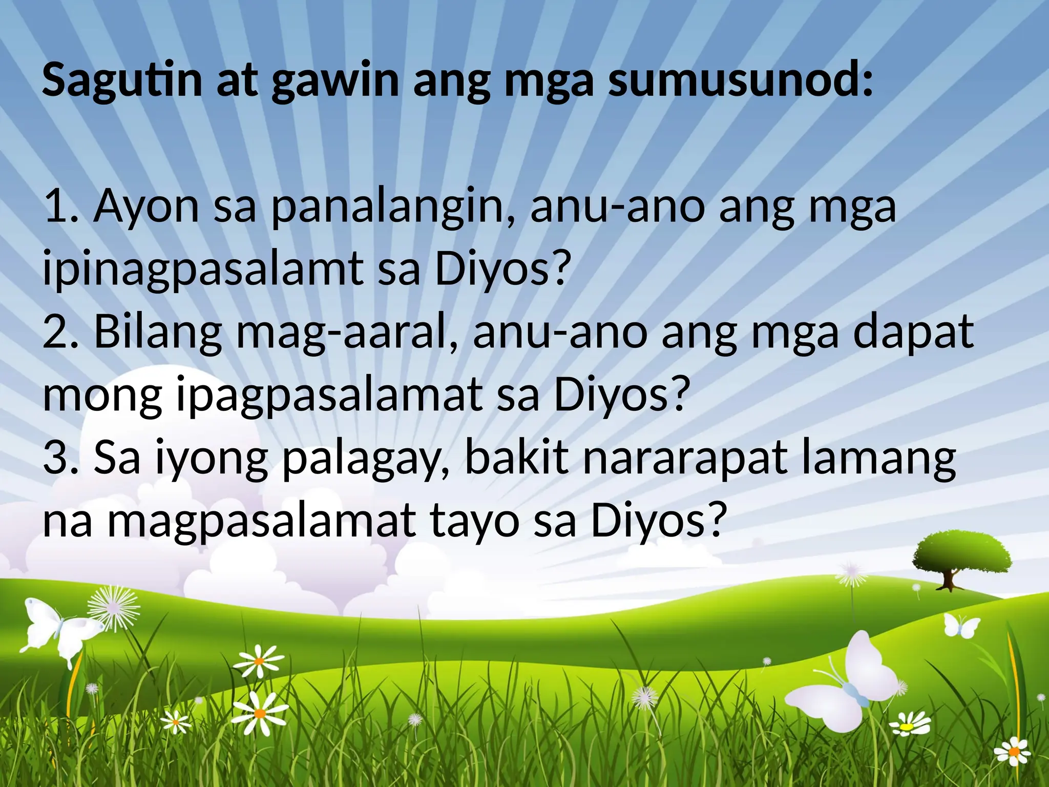 ESP 5 PPT Q4 W2 - Day 1-5 - Pakikiisa sa Pagdarasal para sa Kabutihan ...