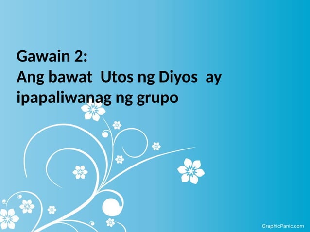ESP 5 PPT Q4 W4 - Day 1-5 - Naipakikita ang Pasasalamat sa Diyos ...