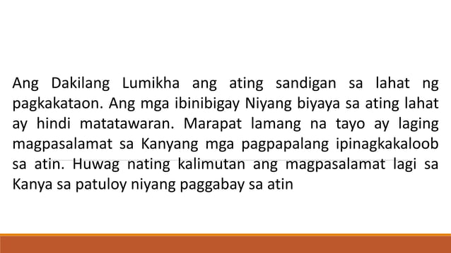 ESP 5 PPT Q4 W8 - Nakapagpapakita ng iba’t-ibang paraan ng pasasalamat sa Diyos.pptx