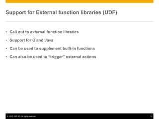 SAP Sybase Event Streaming Processing | PDF | Databases | Computer Software and Applications