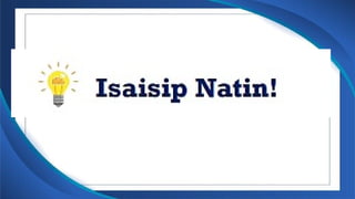ESP 5 Quarter 1 week 4 - Pagiging Matapat.pptx
