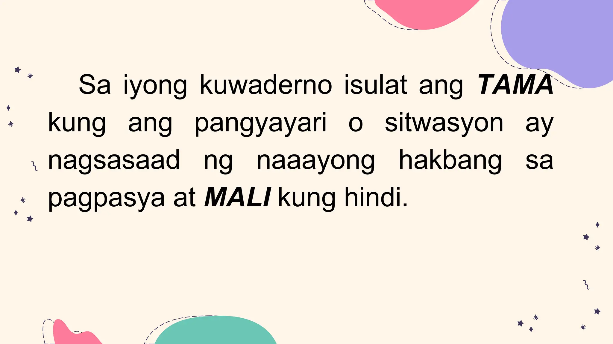 ESP6 - Week1 - Pagsusuri nang Mabuti sa mga Bagay na may Kinalaman sa ...