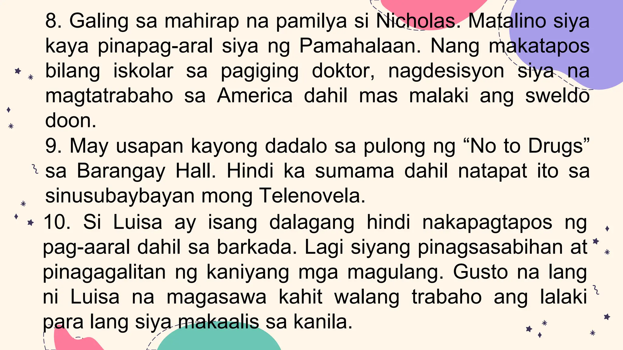ESP6 - Week1 - Pagsusuri nang Mabuti sa mga Bagay na may Kinalaman sa Sarili at Pangyayari | PPTX