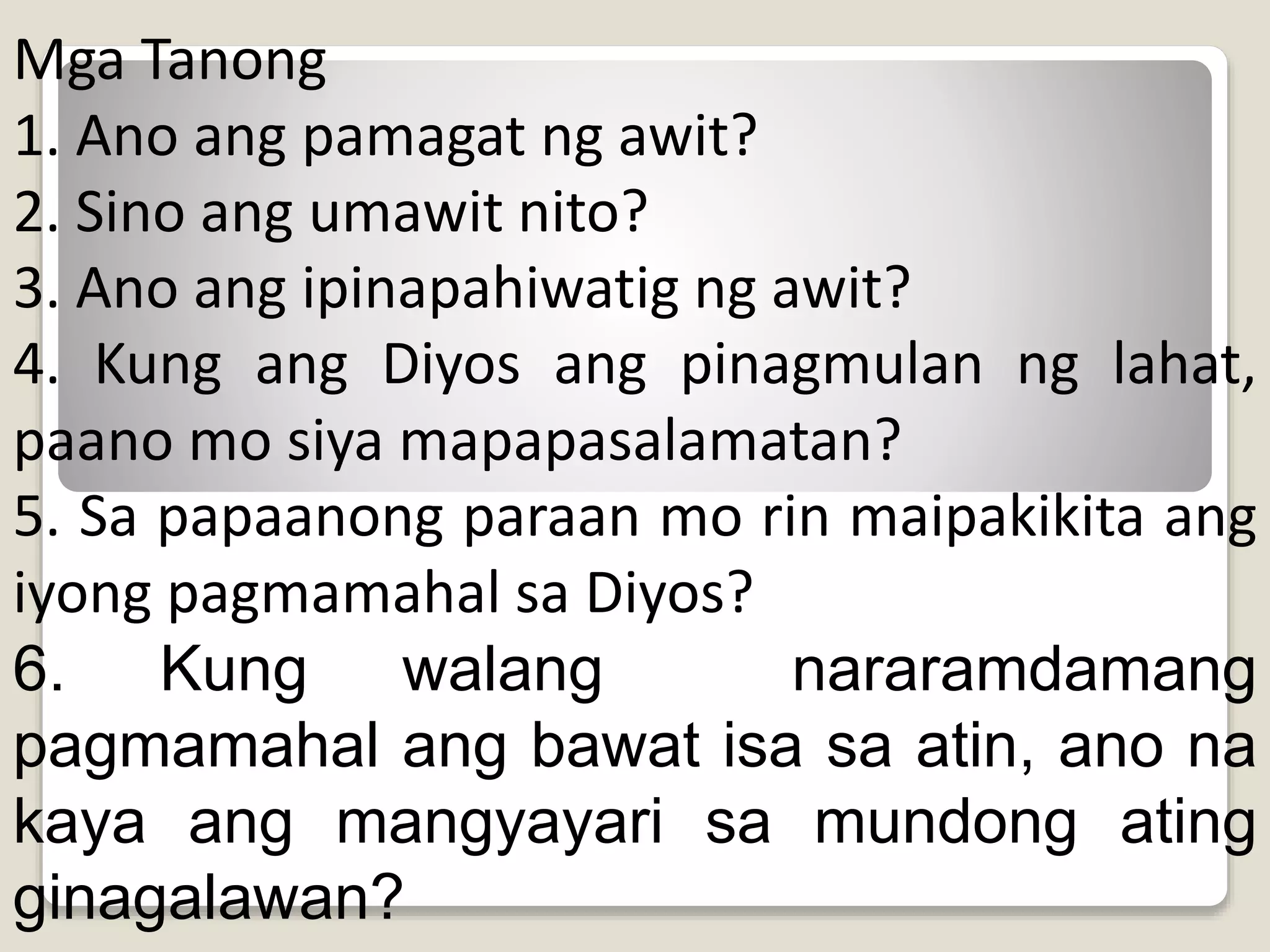 ESP 6 PPT Q4 W3 - Napatutunayan na nagpapaunlad ng pagkatao ang ispiritwalidad.pptx
