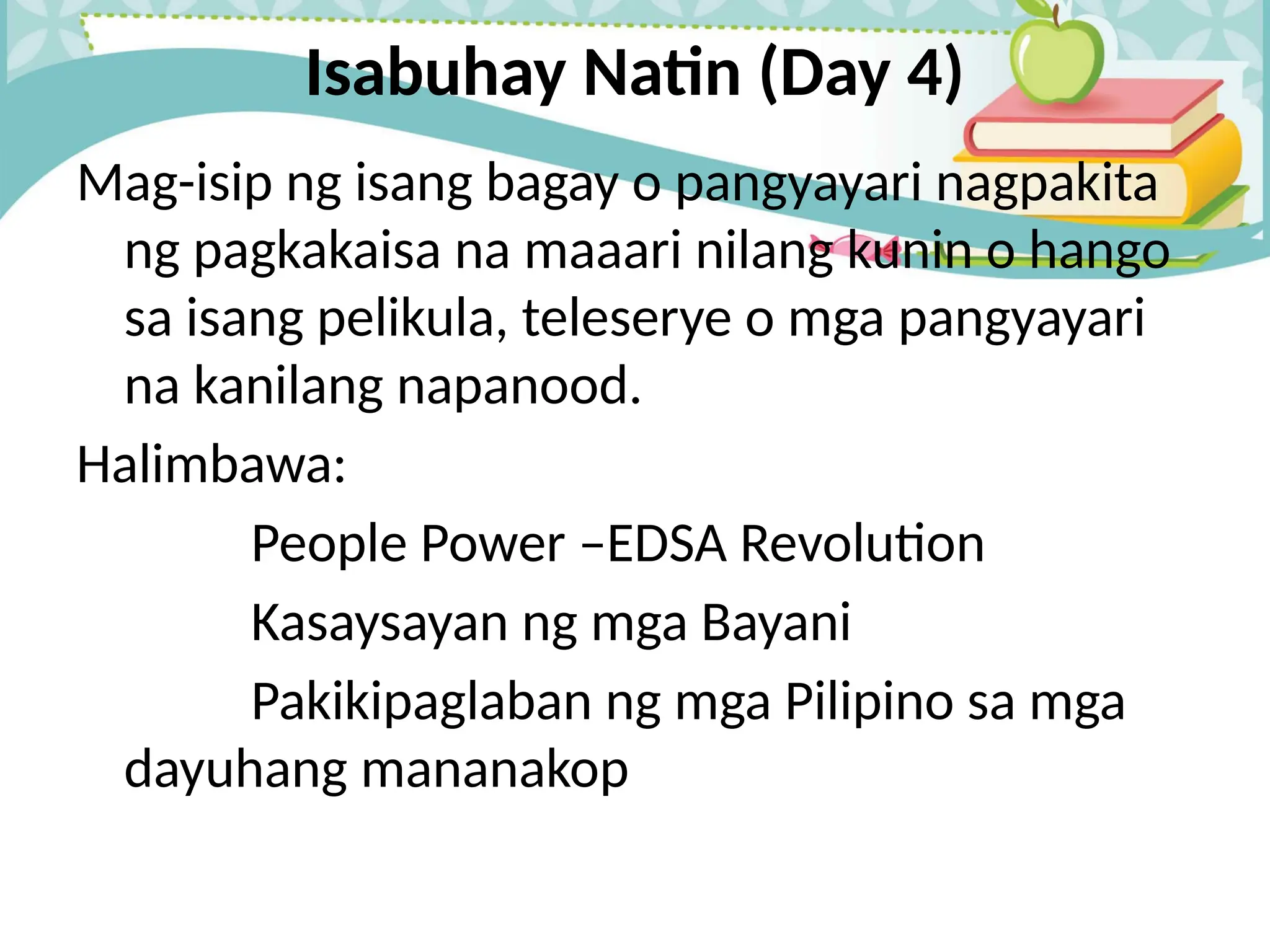 ESP 6 Q1 W6.pptxpppppppppppppppppppppppp | PPTX