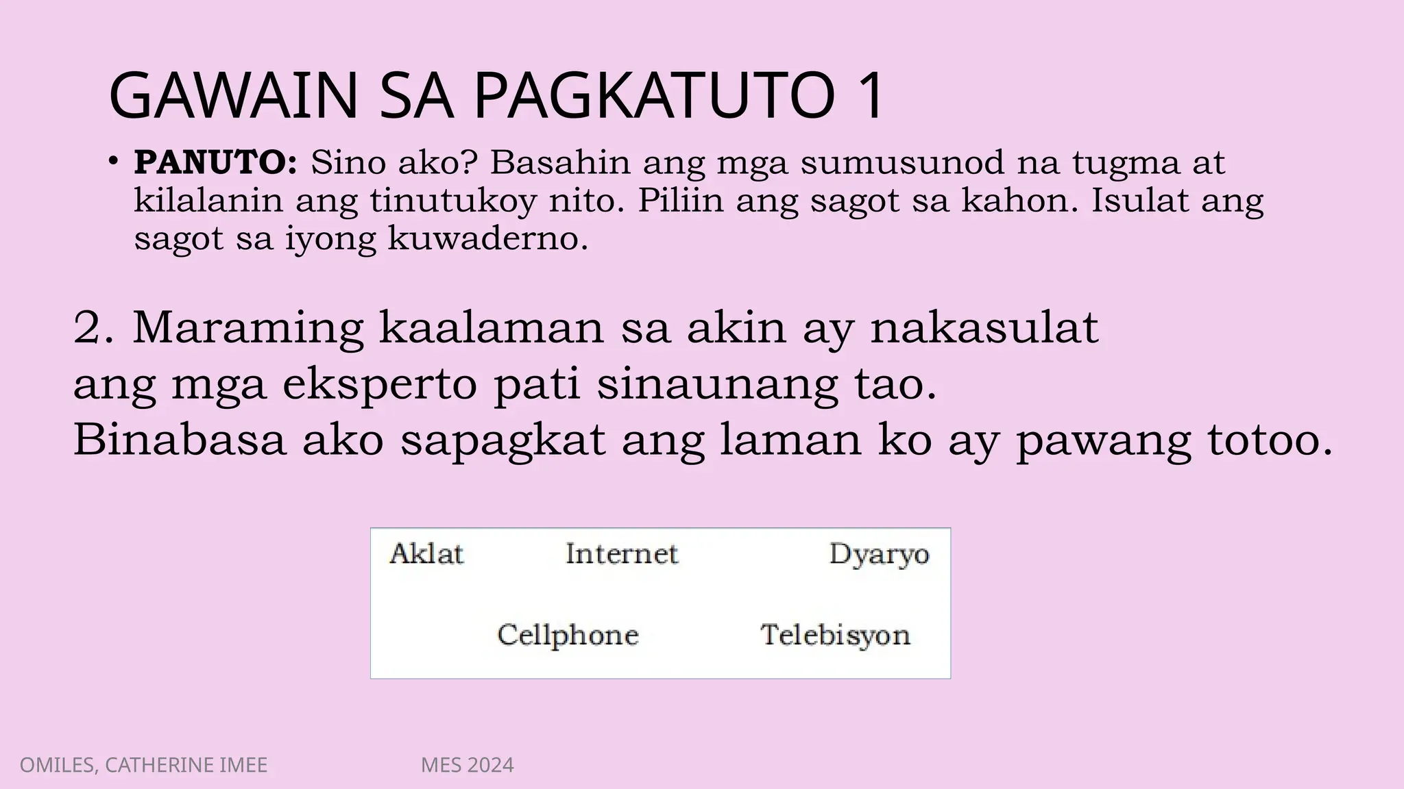 ESP6 Q1 WK5 PAGGAMIT NG TAMANG IMPORMASYON.pptx
