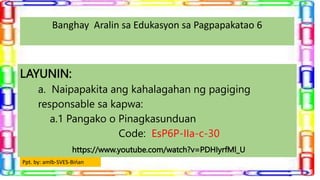ESP6, Q2, WEEK 1, DAY 1- PANGAKO O PINAGKASUNDUAN.pptx