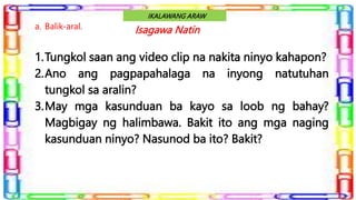 ESP6, Q2, WEEK 1, DAY 1- PANGAKO O PINAGKASUNDUAN.pptx