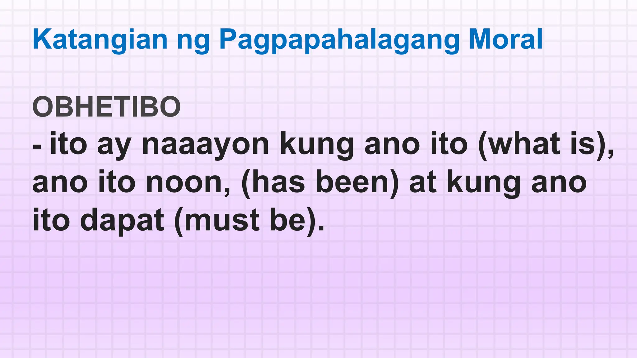 Edukasyon sa Pagpapakatao - Pagpapahalaga .pptx