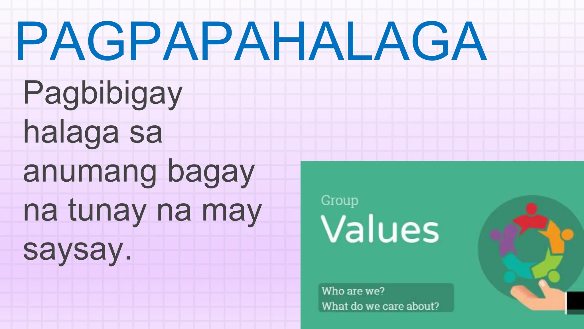 Edukasyon sa Pagpapakatao - Pagpapahalaga .pptx