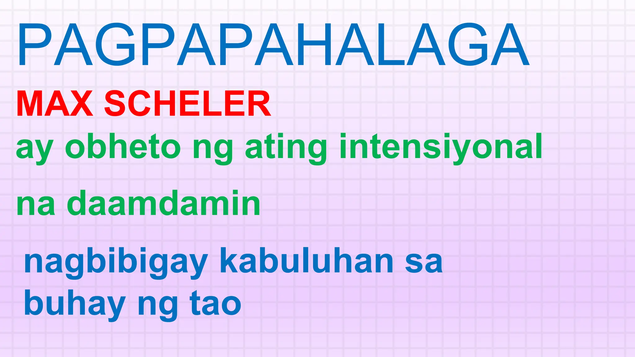 Edukasyon sa Pagpapakatao - Pagpapahalaga .pptx