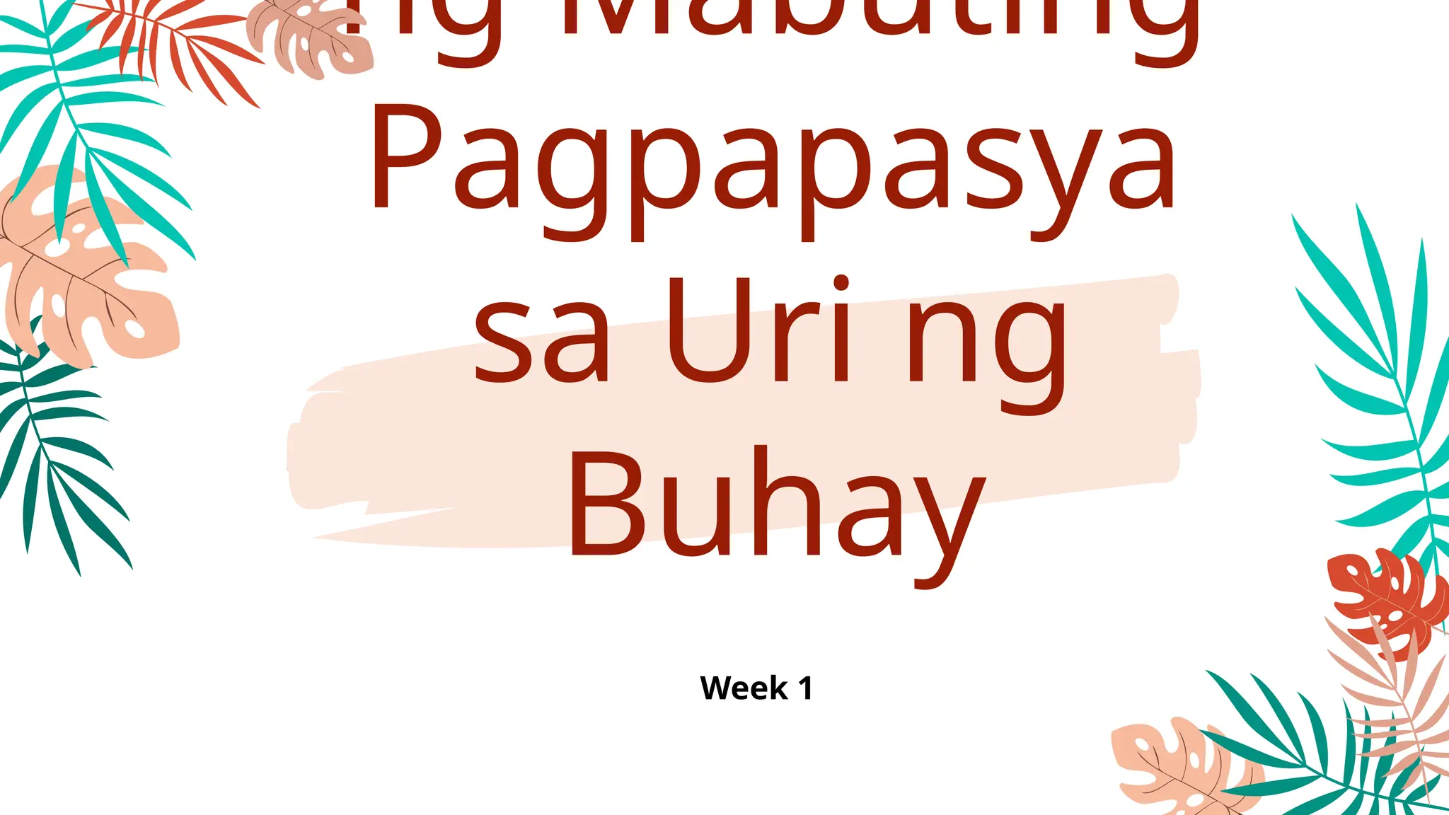 EsP7-Kahalagahan ng Mabuting Pagpapasya sa uri ng Buhay | PPTX