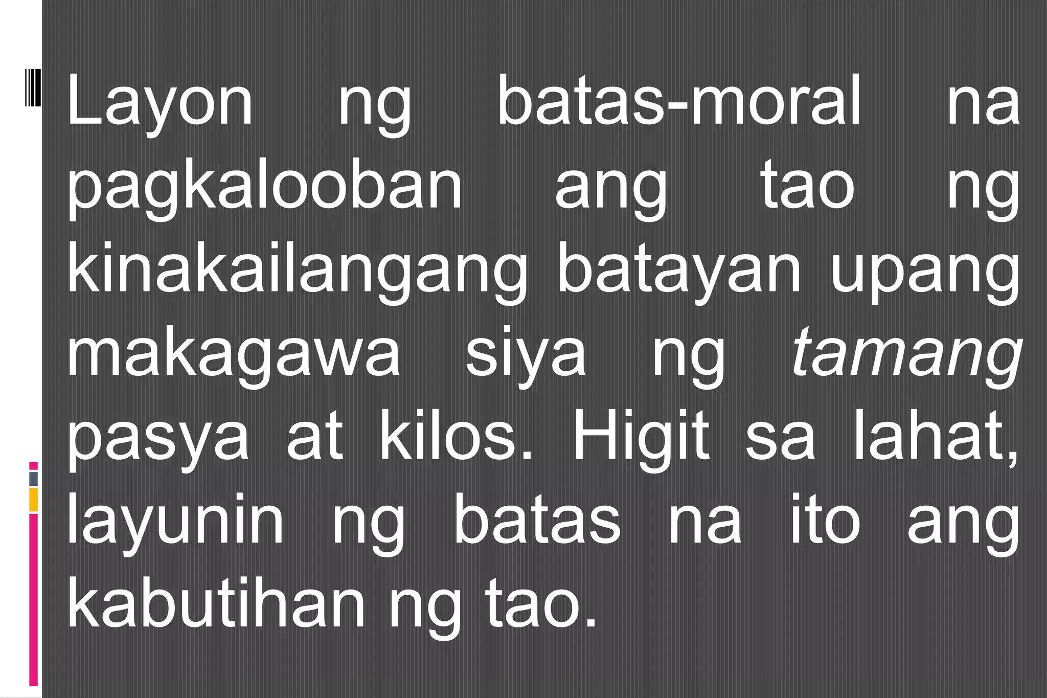 Es p 7 module 6 (likas na batas moral) | PPTX