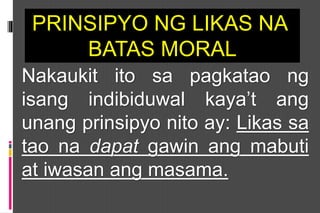 Es p 7 module 6 (likas na batas moral) | PPTX