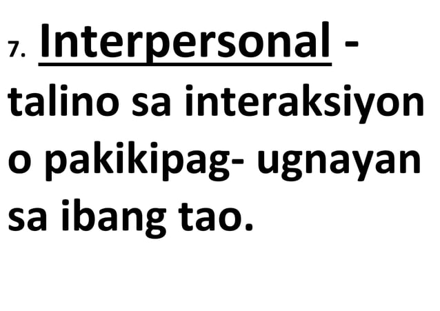 ESP7_MULTIPLE INTELLIGENCES and their Description | DOCX