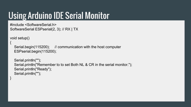 Esp8266 - Intro for dummies | PPT