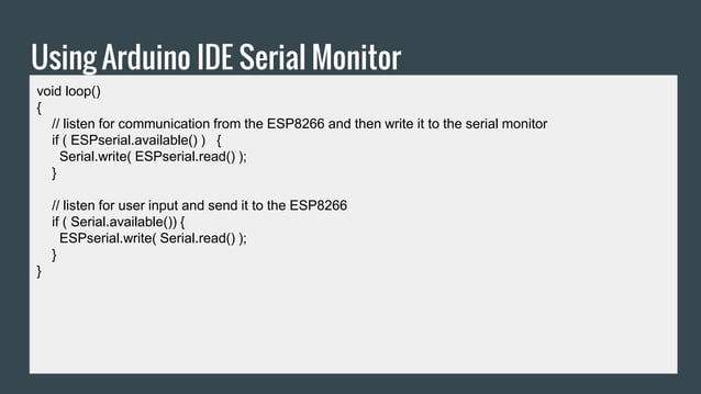 Esp8266 - Intro for dummies | PPT