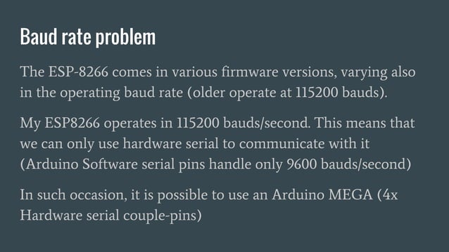 Esp8266 - Intro for dummies | PPT