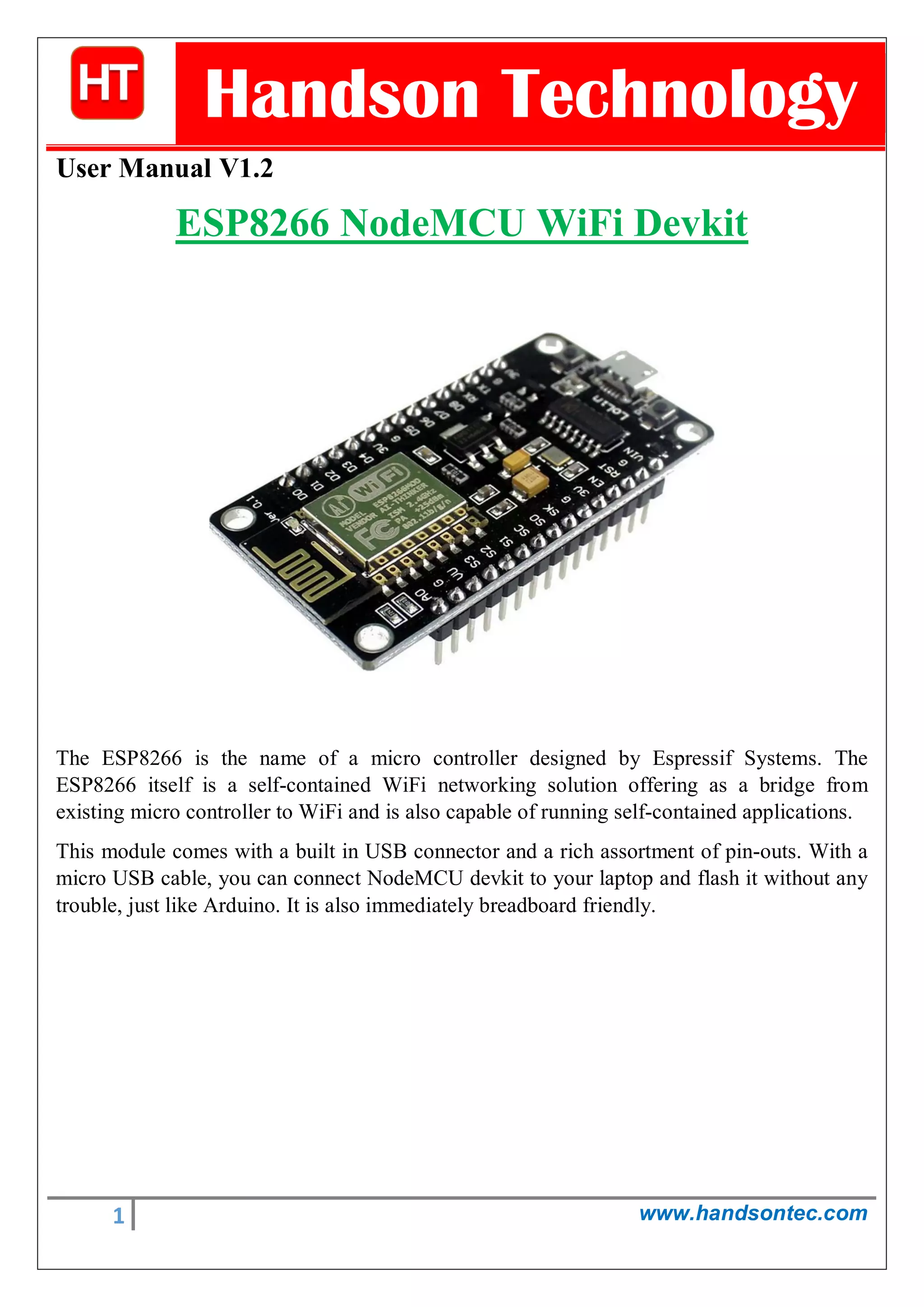 Esp8266 v12 | PDF