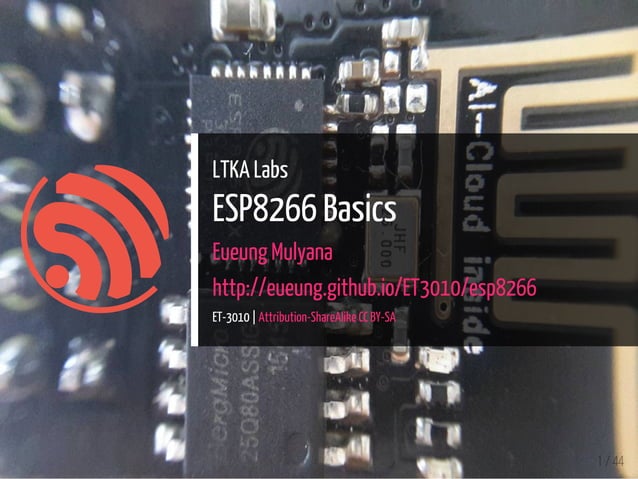 Esp8266 basics | PDF | Technology & Computing