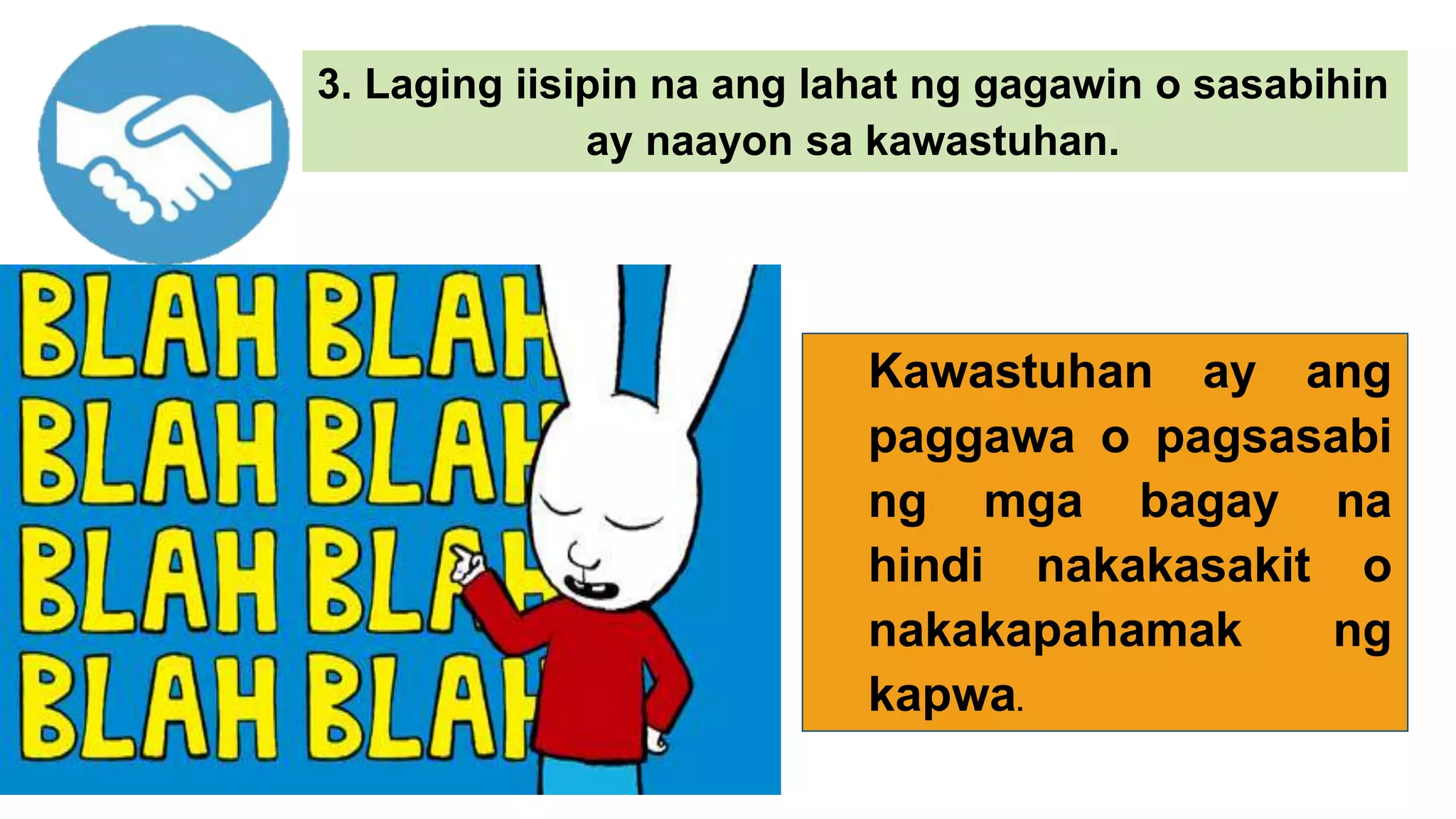 ESP 8, KATAPATAN SA SALITA AT GAWA | PPTX