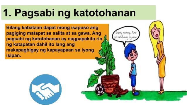 ESP 8, KATAPATAN SA SALITA AT GAWA | PPTX