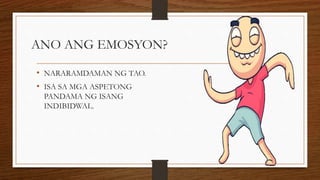 esp 8 EMOSYON ppt.pptx cot emosyon esp 8 | PPTX