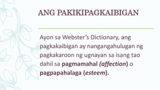 EsP 8 Modyul 6 Pakikipagkaibigan | PPTX