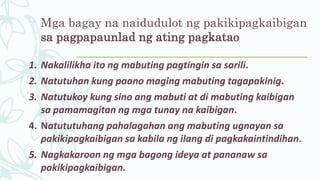 EsP 8 Modyul 6 Pakikipagkaibigan | PPTX