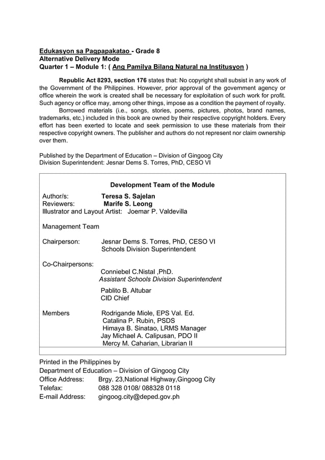 EsP8_Q1_Mod1_AngPamilyaBilangNaturalNaInstitusyon_Version3.pdf