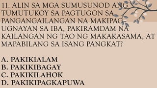 ESP8 Q2 Modyul 17.pptx Kapuwa, Sino Sila? | PPTX