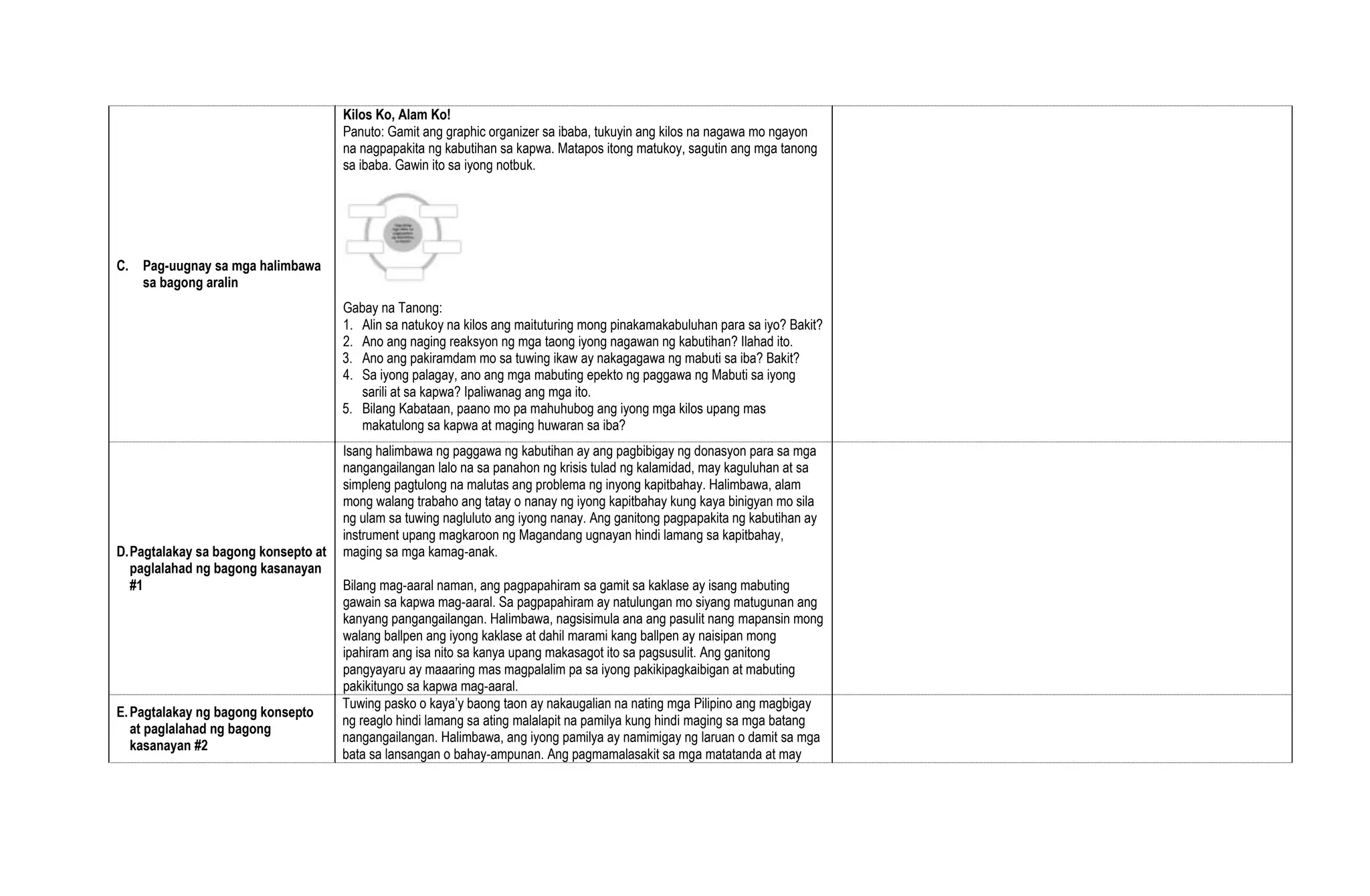 EsP 8 Q3M5 - Paggawa ng Kabutihan sa Kapwa.docx