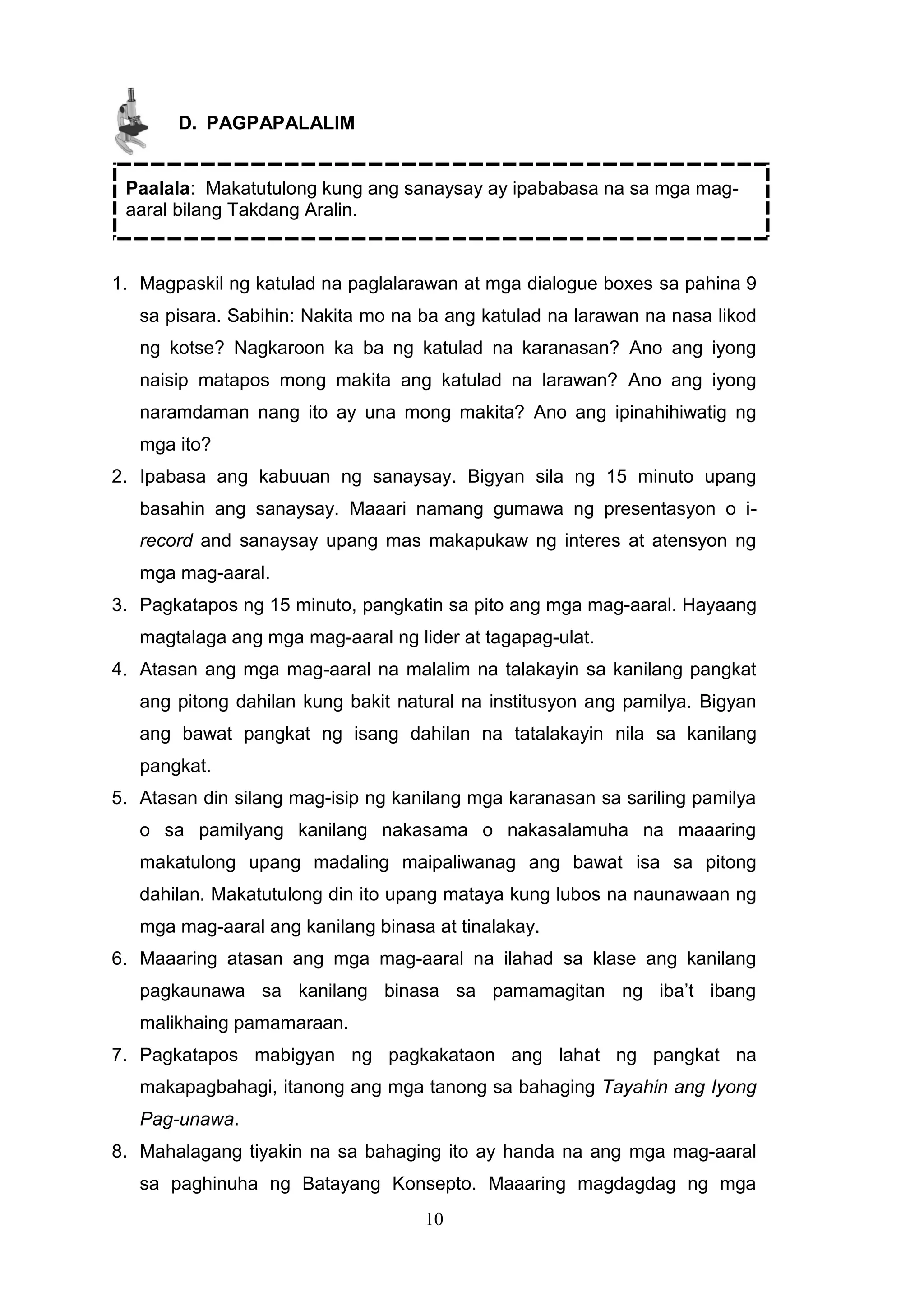Edukasyon sa Pagpapakatao Grade 8 Teacher's Guide | PDF