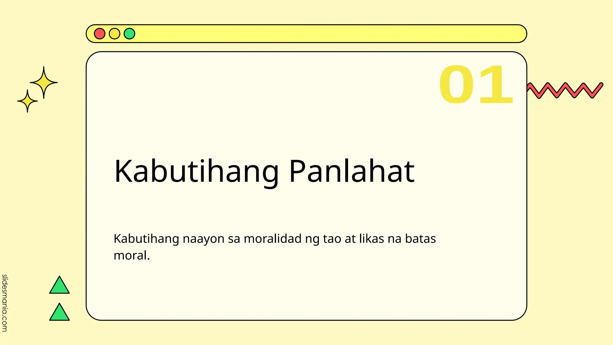 ESP 9.pptx kabutihang panlahat for grade 9 | PPTX