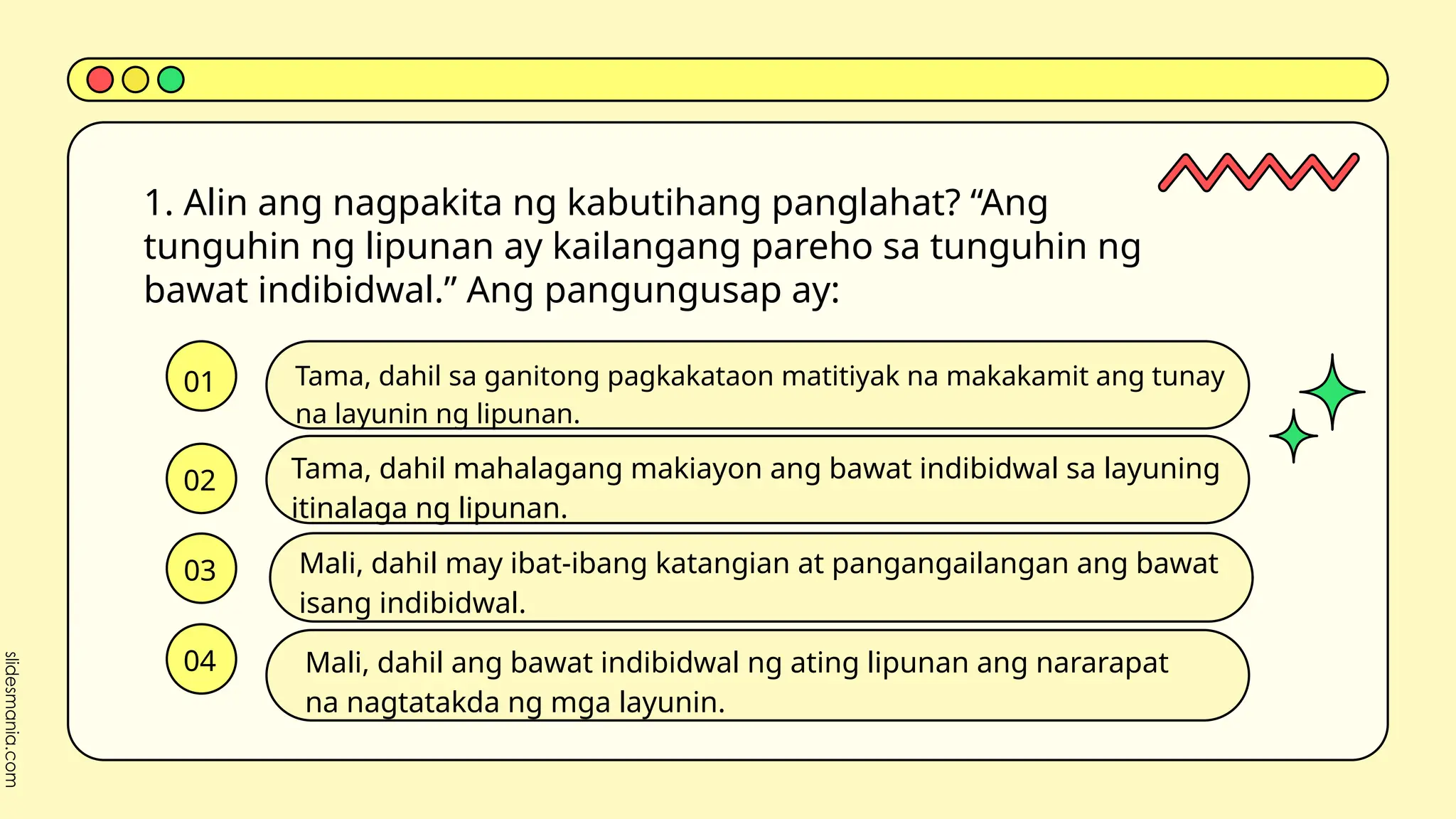 ESP 9.pptx kabutihang panlahat for grade 9 | PPTX