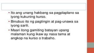 ESP9-Q4-M13-QUIZ 1-Mga Pansariling Salik Sa Pagpili ng Track o Kurso.pptx