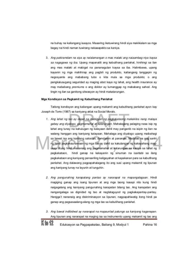 Esp 9 learning module