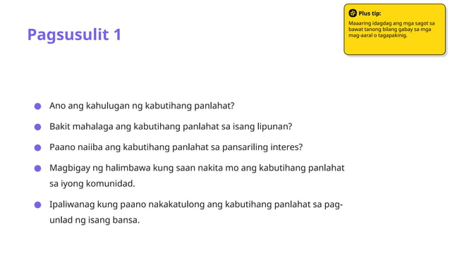 ESP9 Q1 1 WK1 Mga Elemento ng Kabutihang Panlahat.pptx