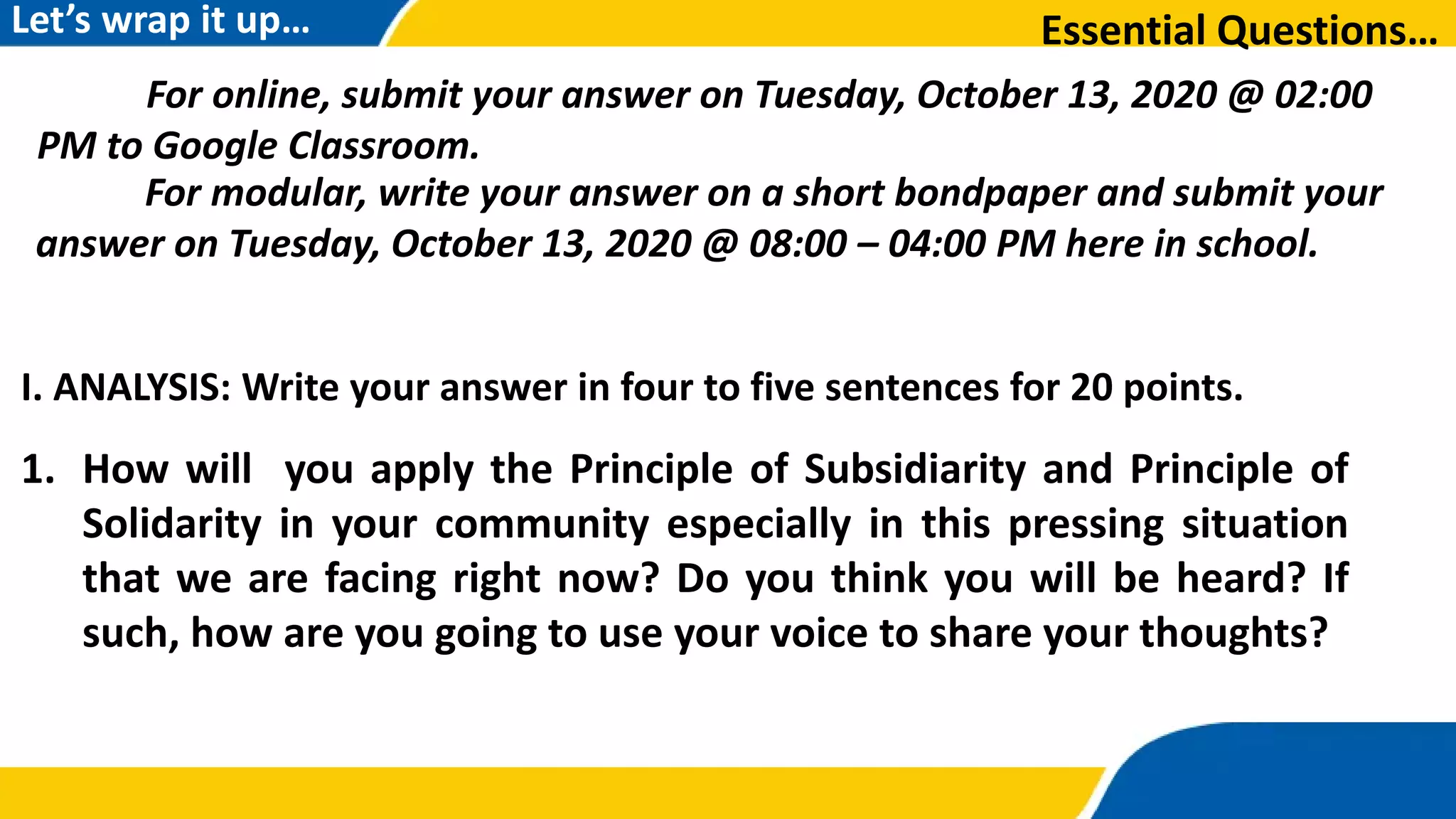 ESP9: Learning the Principle of Subsidiarity and Principle of ...