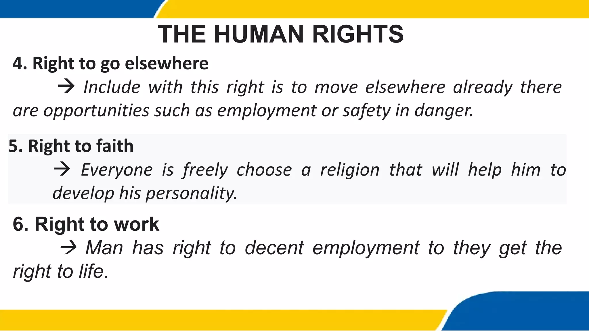 ESP9: Human Rights, Duties and Responsibilities | PPTX